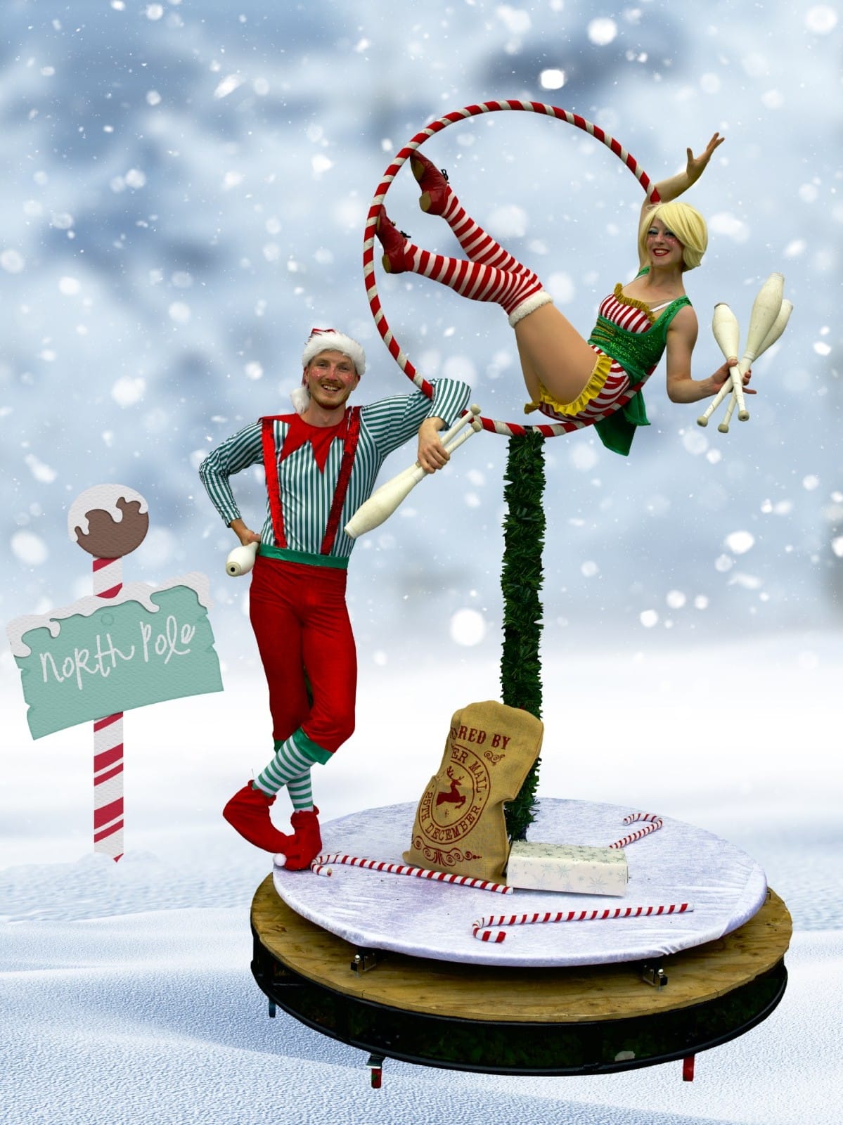 Christmas Elves Circus Show - Entertainment Mafia